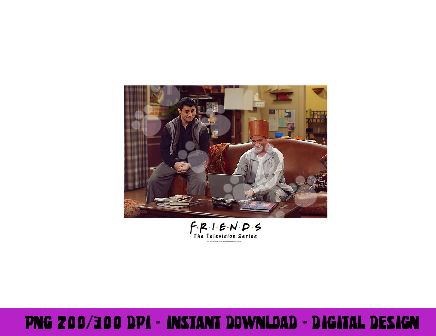 Friends Hat png, sublimation - Inspire Uplift