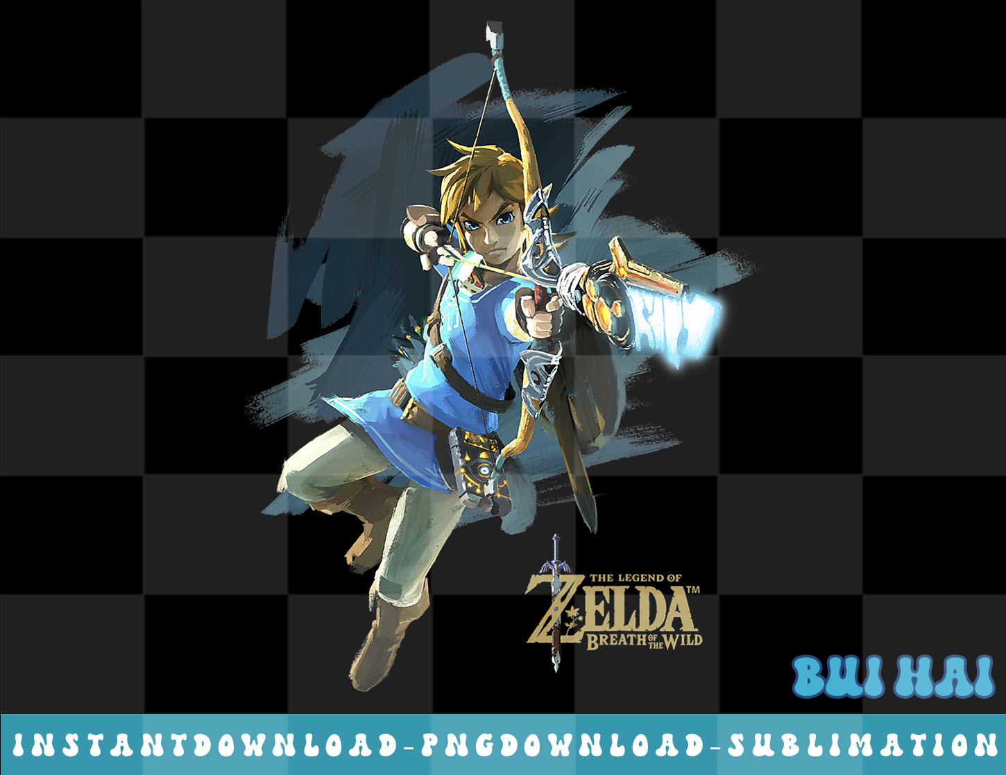 Legend Of Zelda Breath Of The Wild Link Archer Jump Shot C1 | Inspire ...