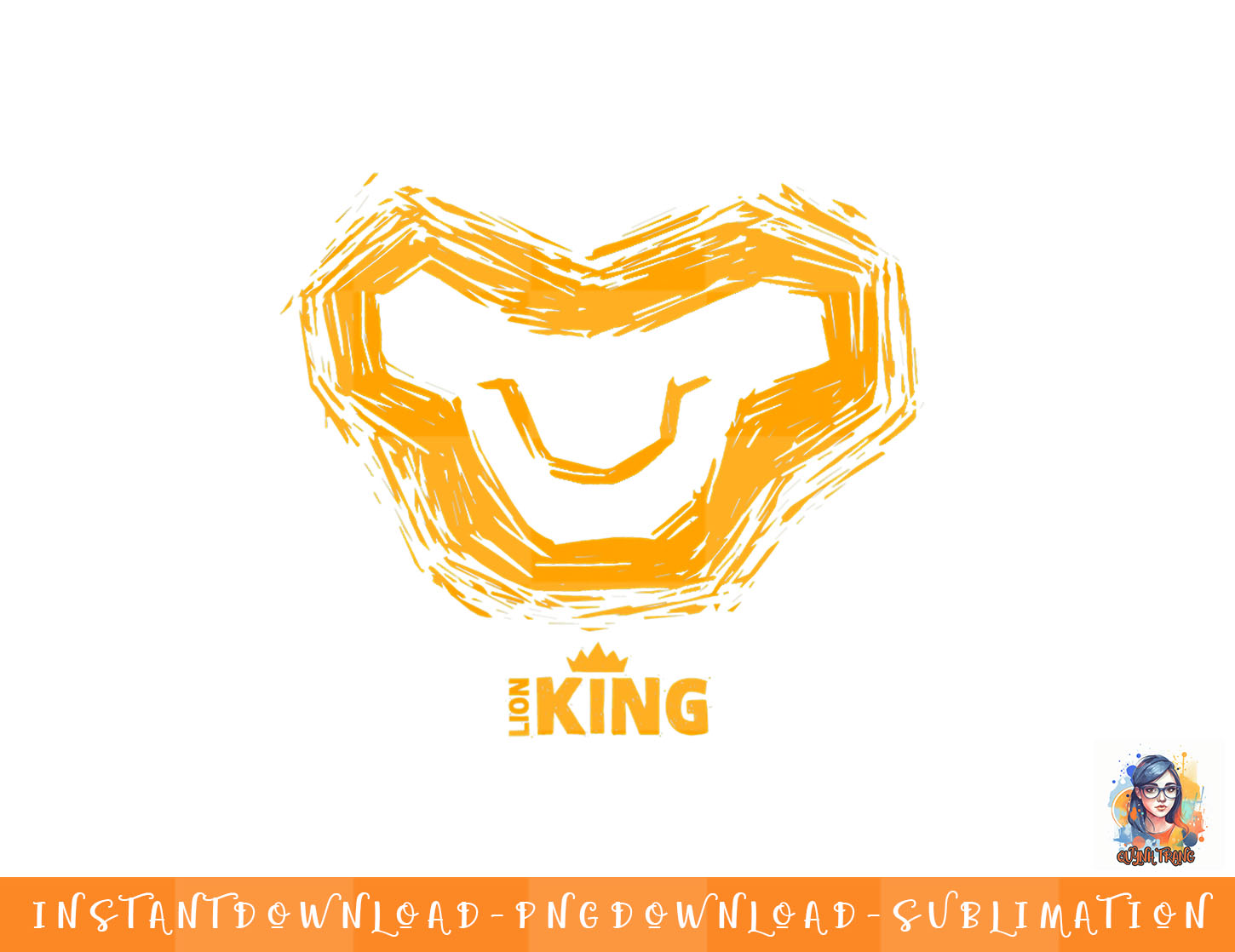 Disney Lion King Baby Simba Symbol Live Action T-Shirt png, | Inspire ...