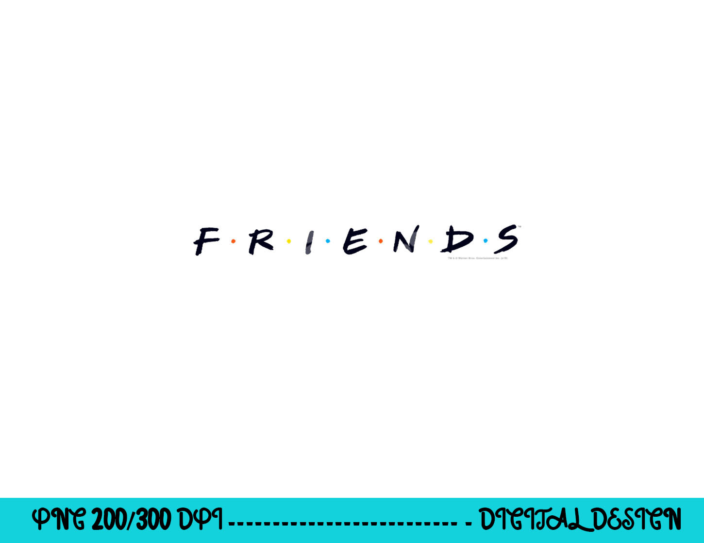 Friends Logo png, sublimation | Inspire Uplift