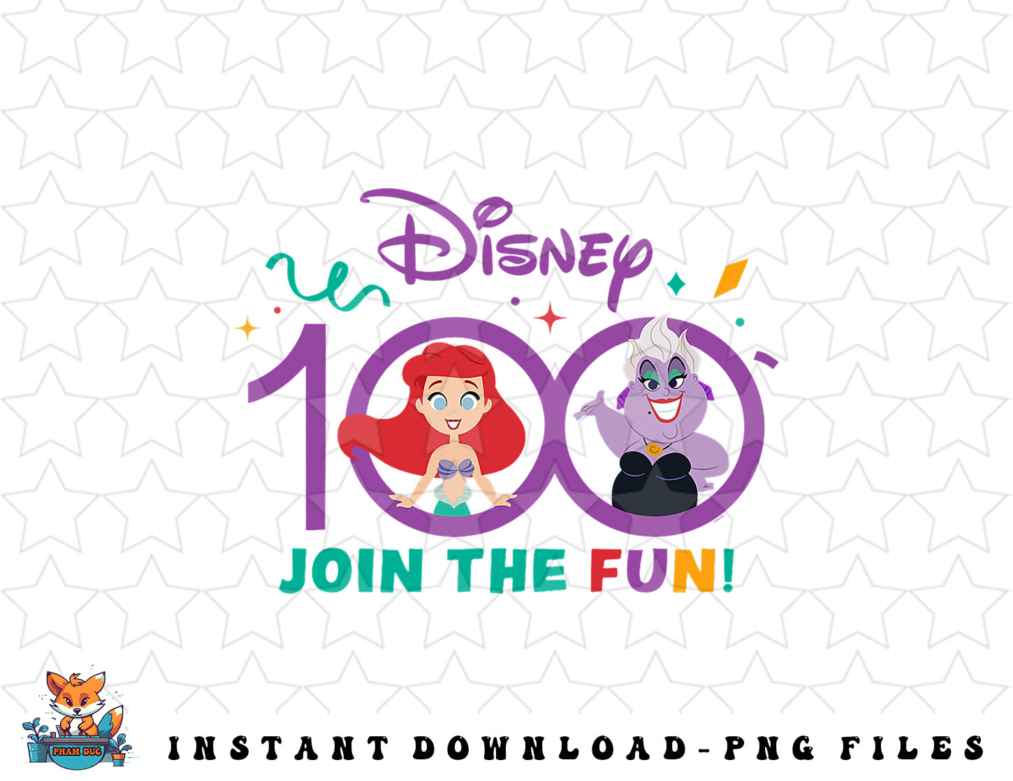 Disney 100 Anniversary The Little Mermaid Join the Fun D100 | Inspire ...