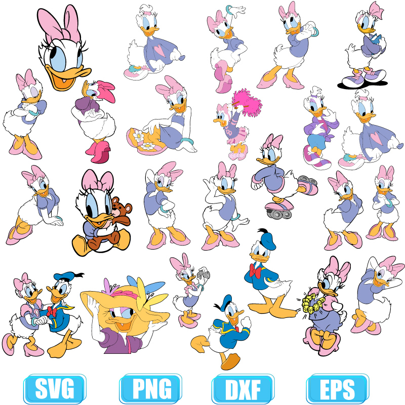 daisy duck svg,daisy duck svg free,daisy duck silhouette svg | Inspire ...