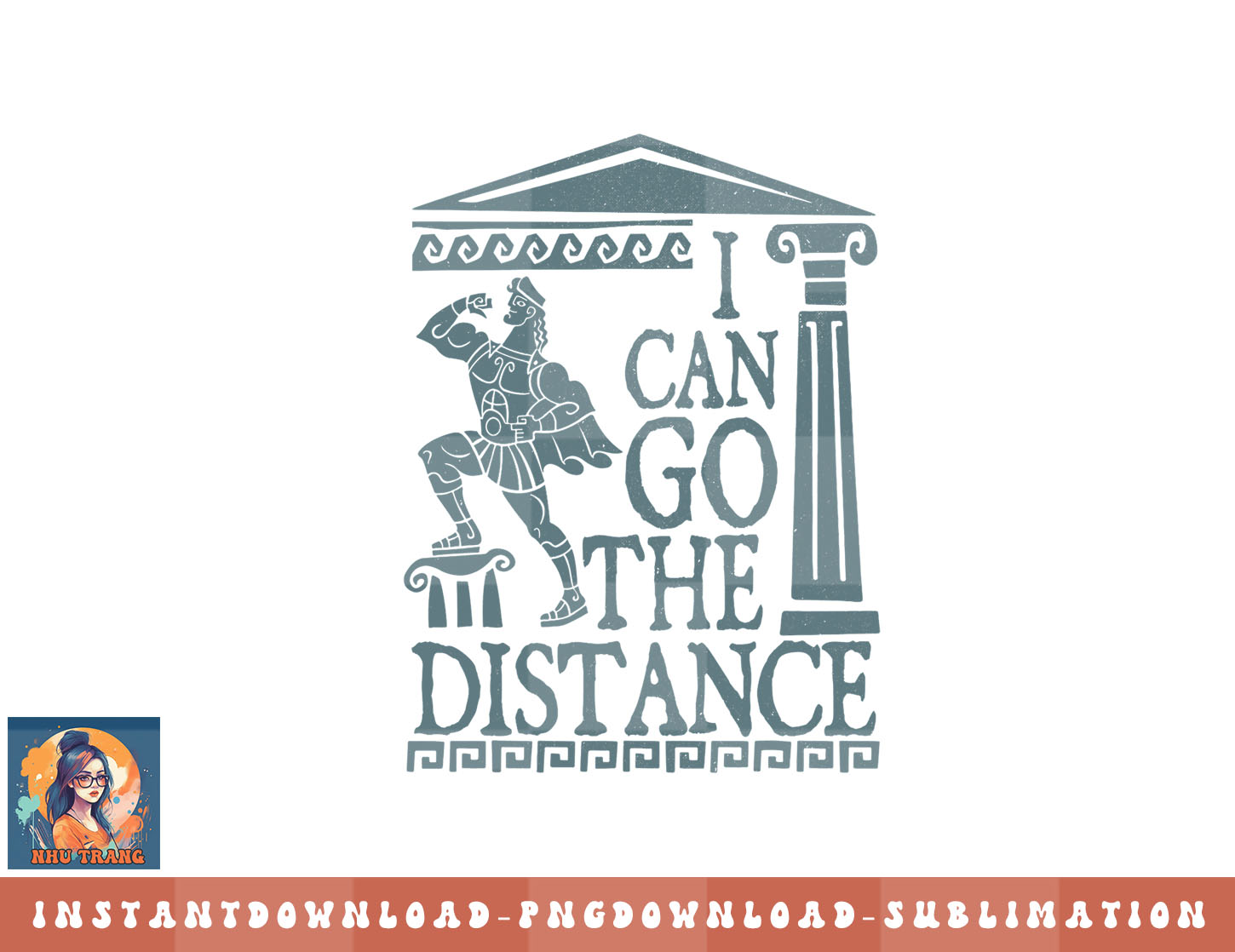 Disney Hercules Go The Distance Greek Art Graphic png, subli | Inspire ...
