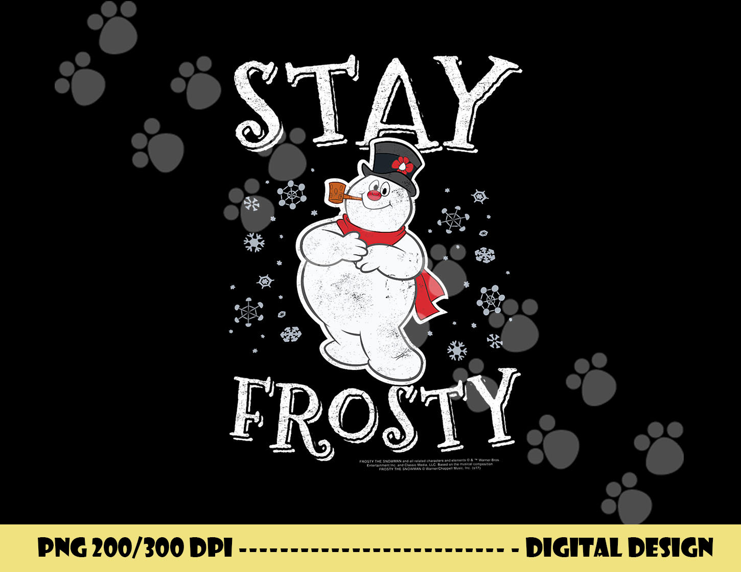 Frosty the Snowman Stay Frosty png, sublimation | Inspire Uplift