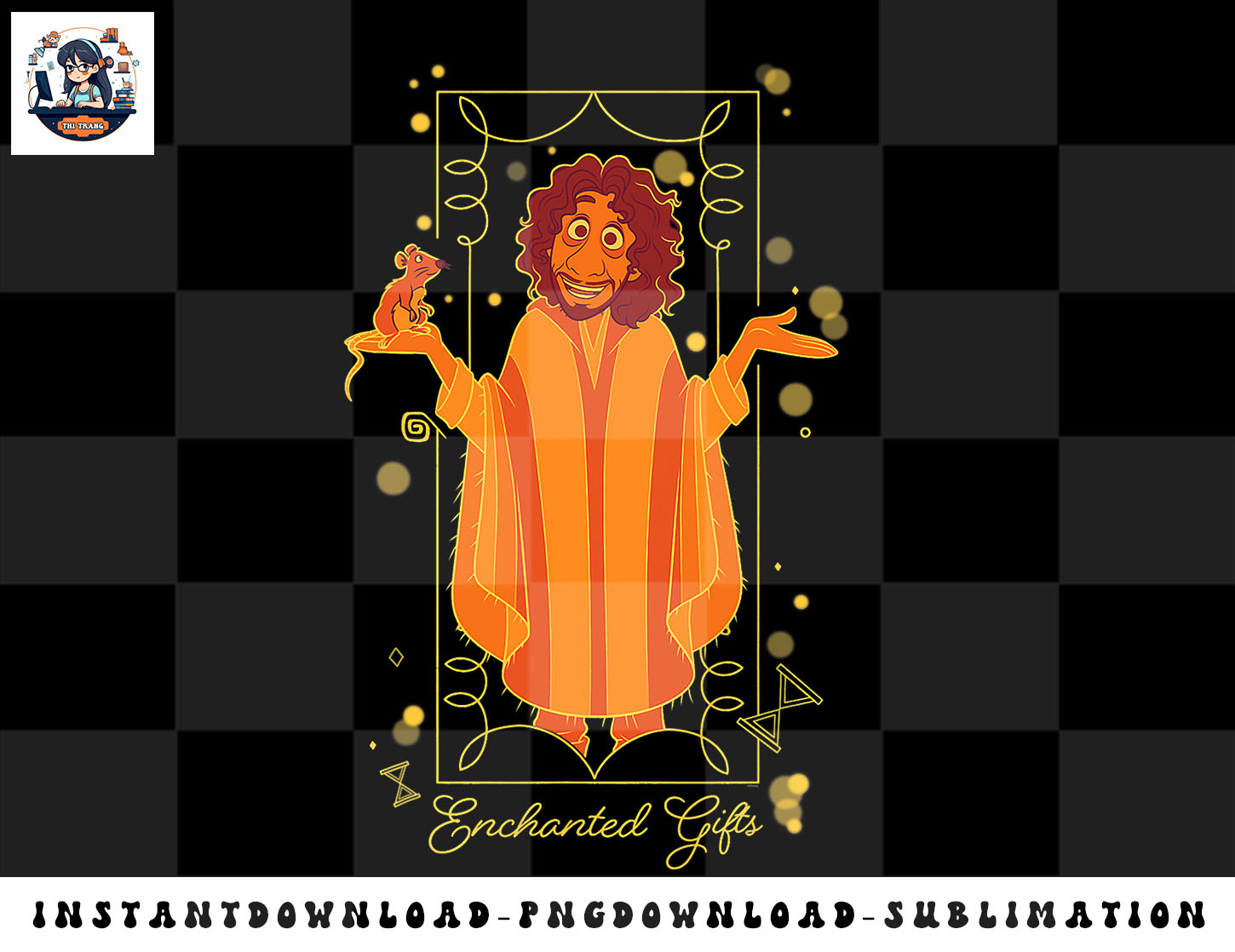 Disney Encanto Bruno Enchanted Gifts Holiday png, sublimatio | Inspire ...