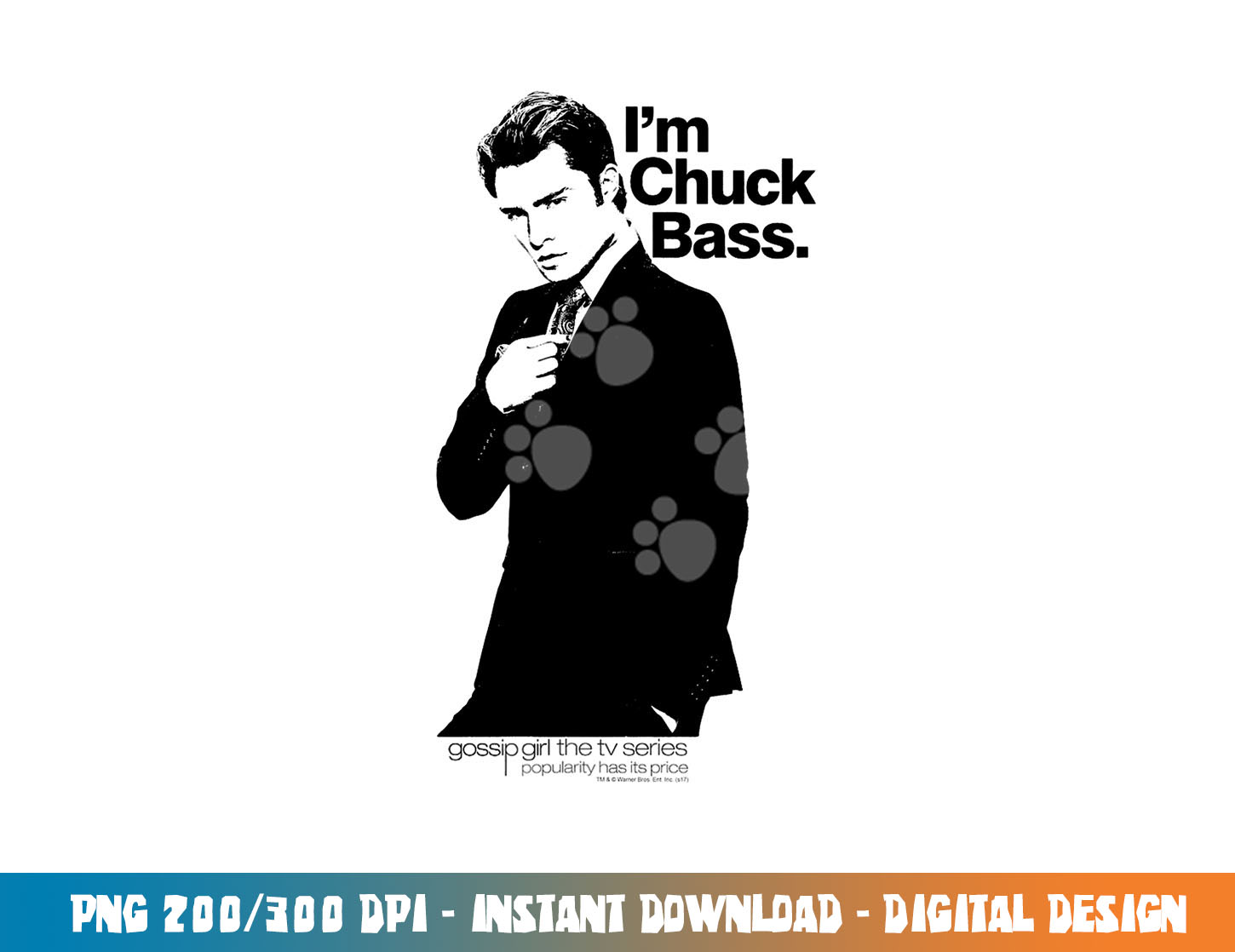 Chuck Bass Black And White