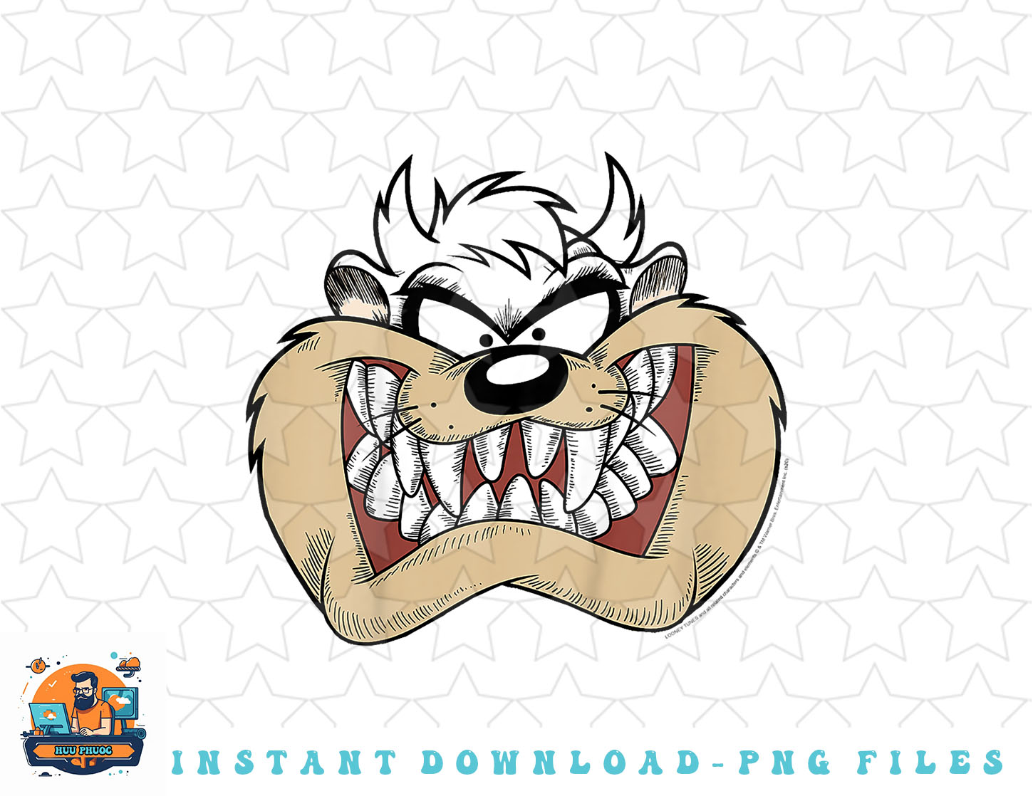 Kids Looney Tunes Taz Big Face png, sublimation, digital dow - Inspire ...