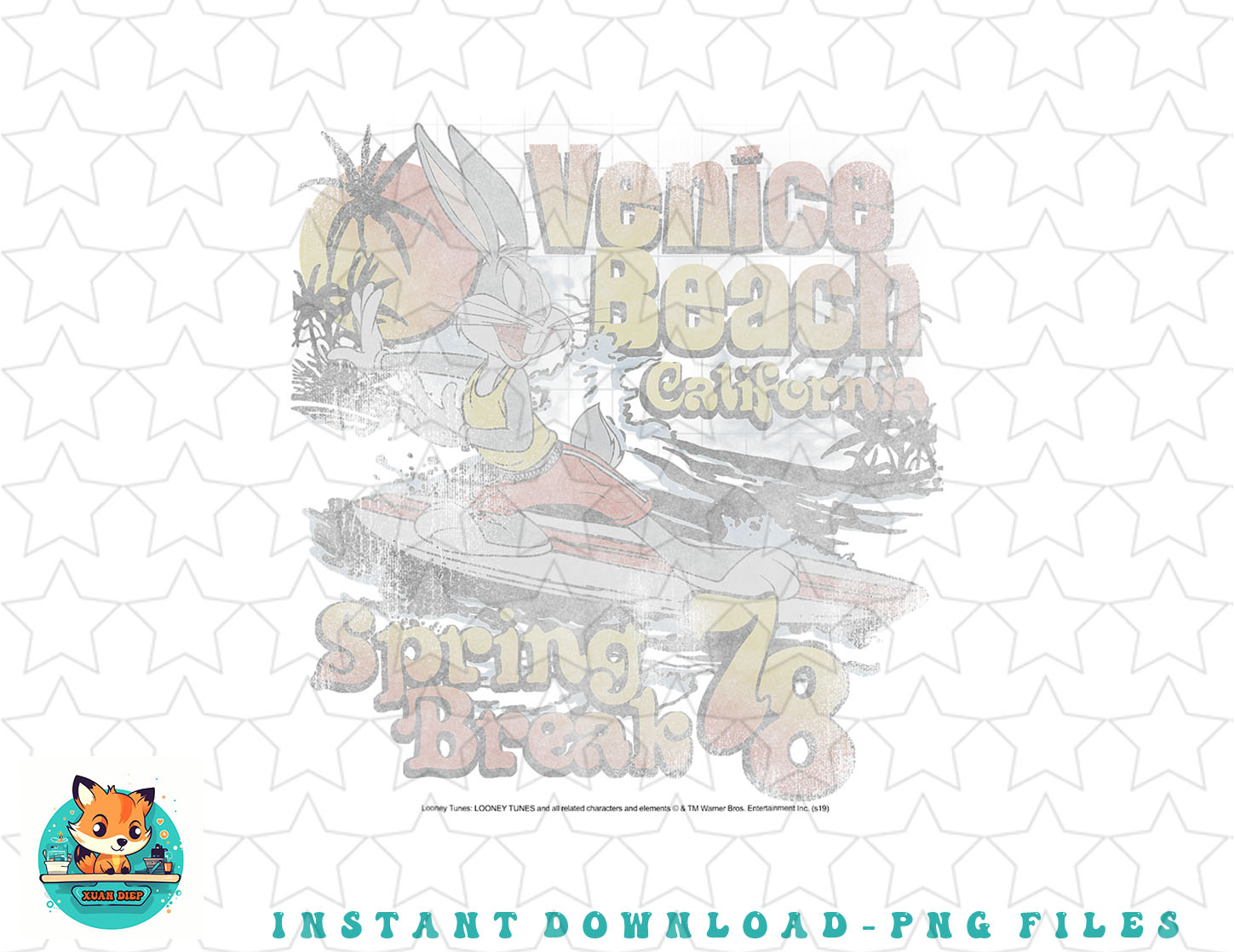 Looney Tunes Bugs Bunny Venice Beach Spring Break 78 png, su | Inspire ...