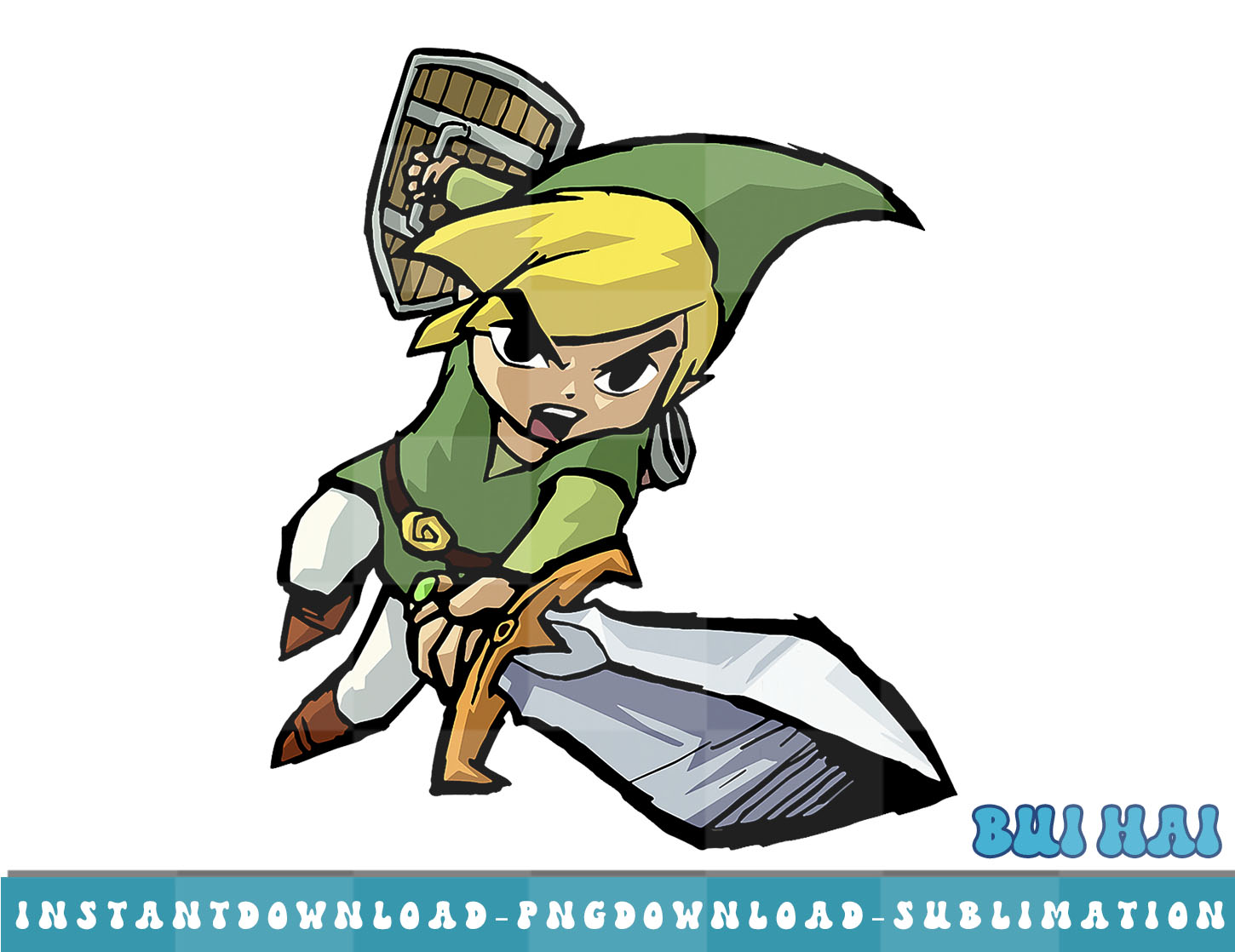 Legend Of Zelda Link Action Pose Sketch Logo png, sublimate, | Inspire ...