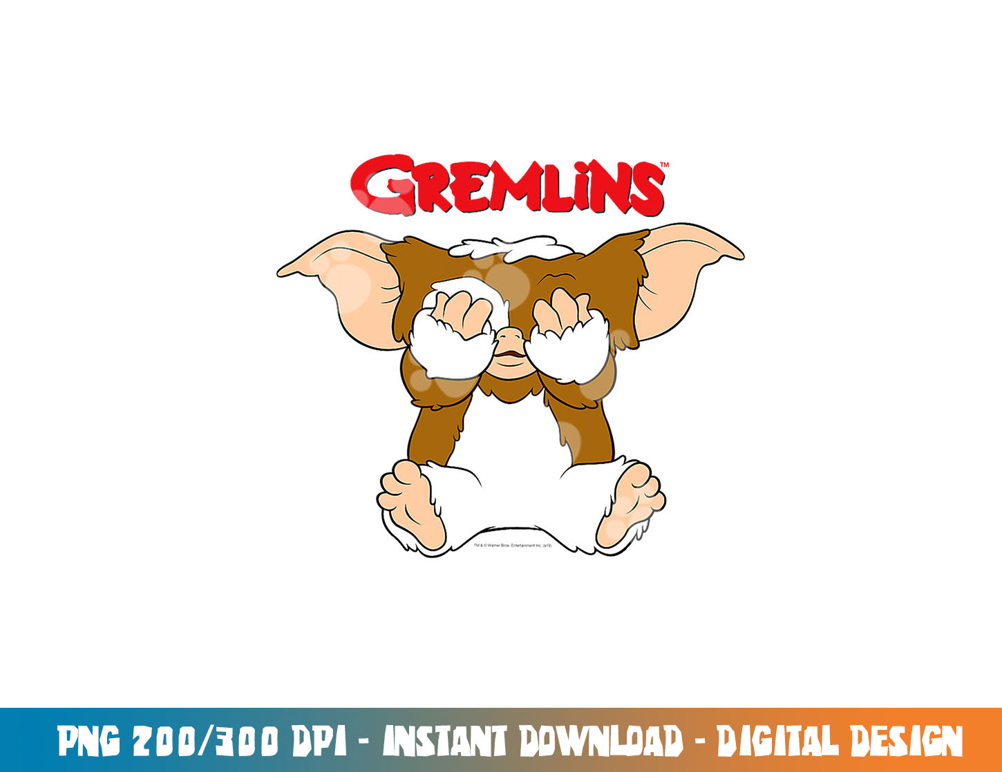 Gremlins Gizmo png, sublimation | Inspire Uplift