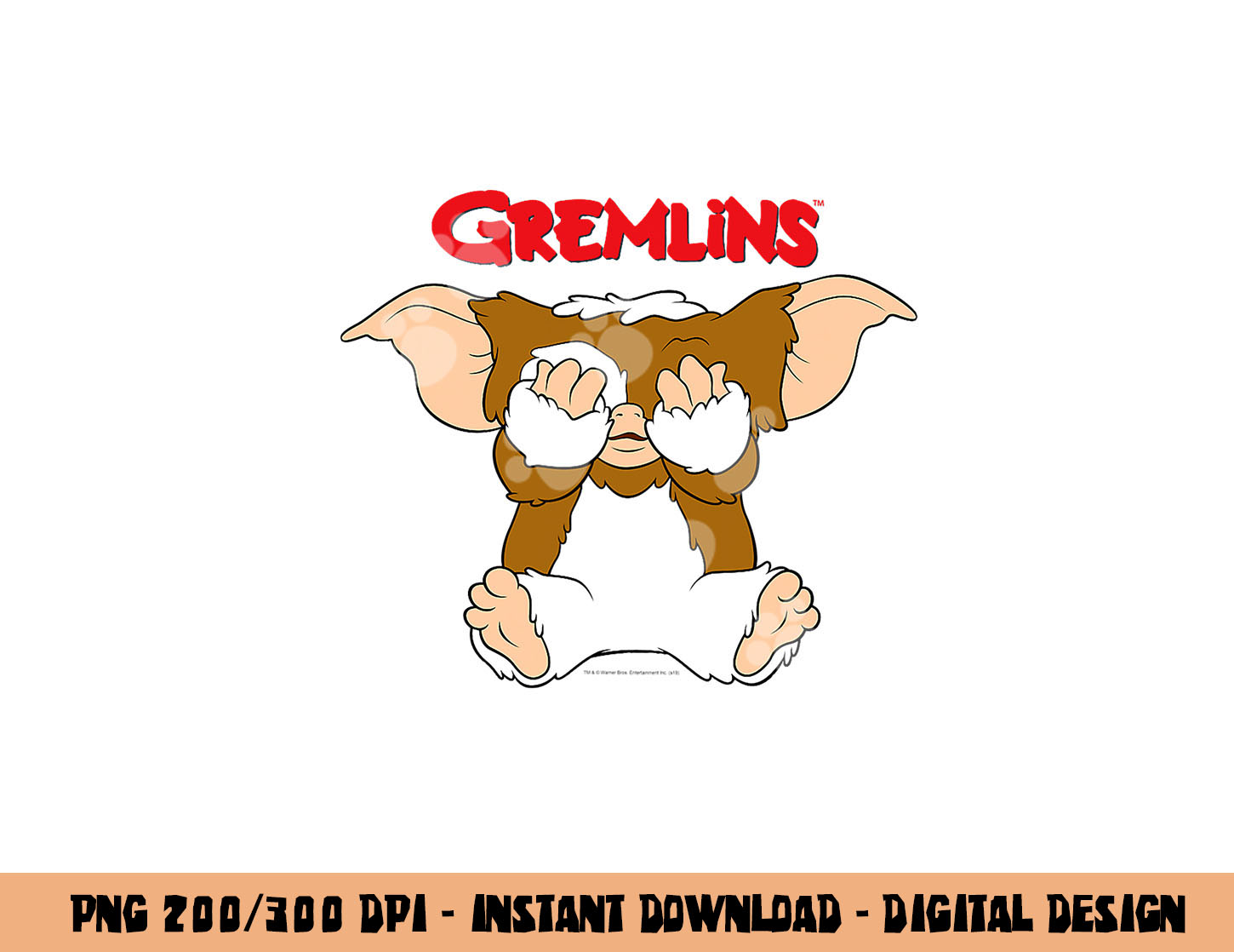 Gremlins Gizmo png, sublimation - Inspire Uplift