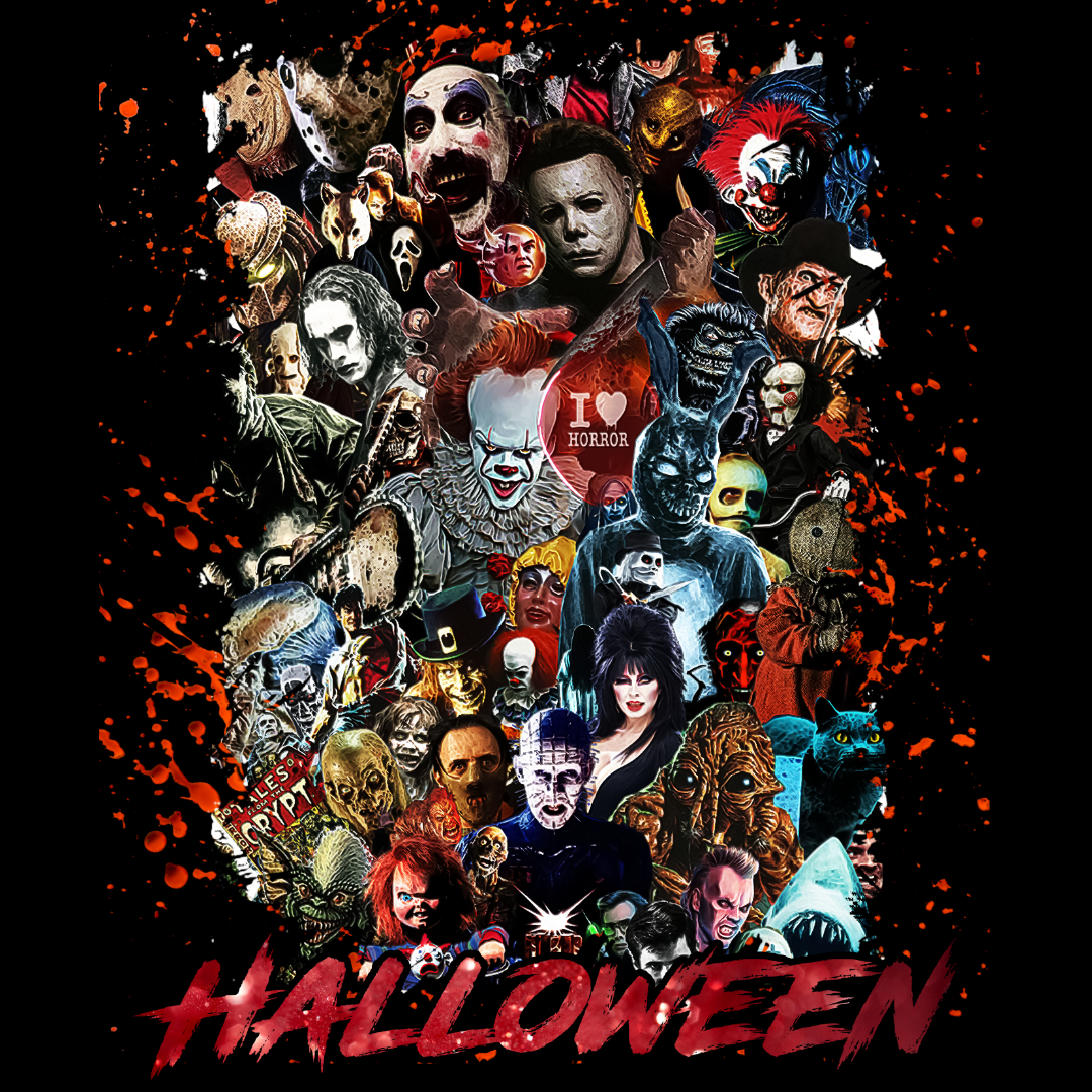 Horror Movies Png, Serial Killers Png, Horror Png Bundle, Ha - Inspire ...