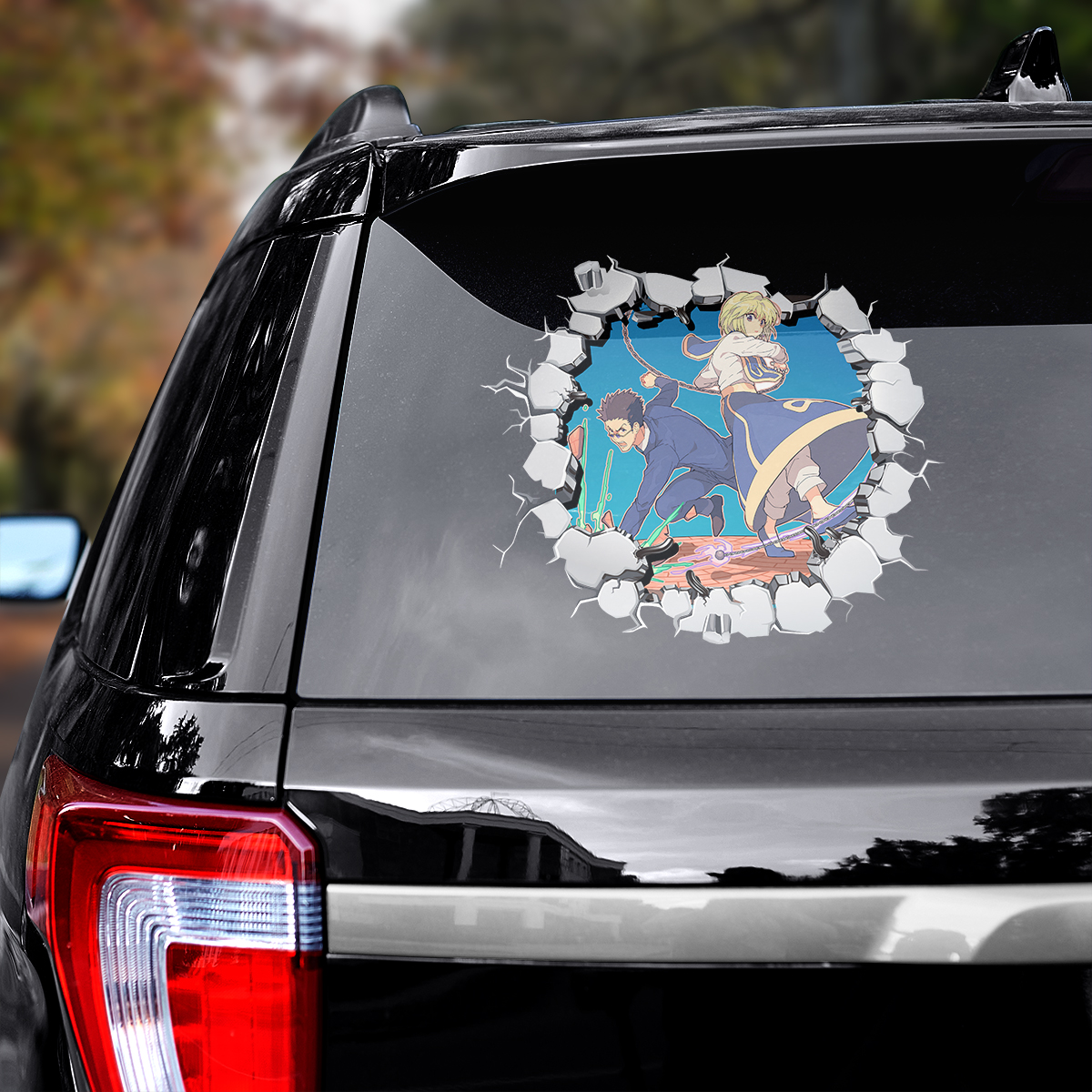 Hunter x Hunter Sticker, Hunter x Hunter Decal For Car, Leor | Inspire ...