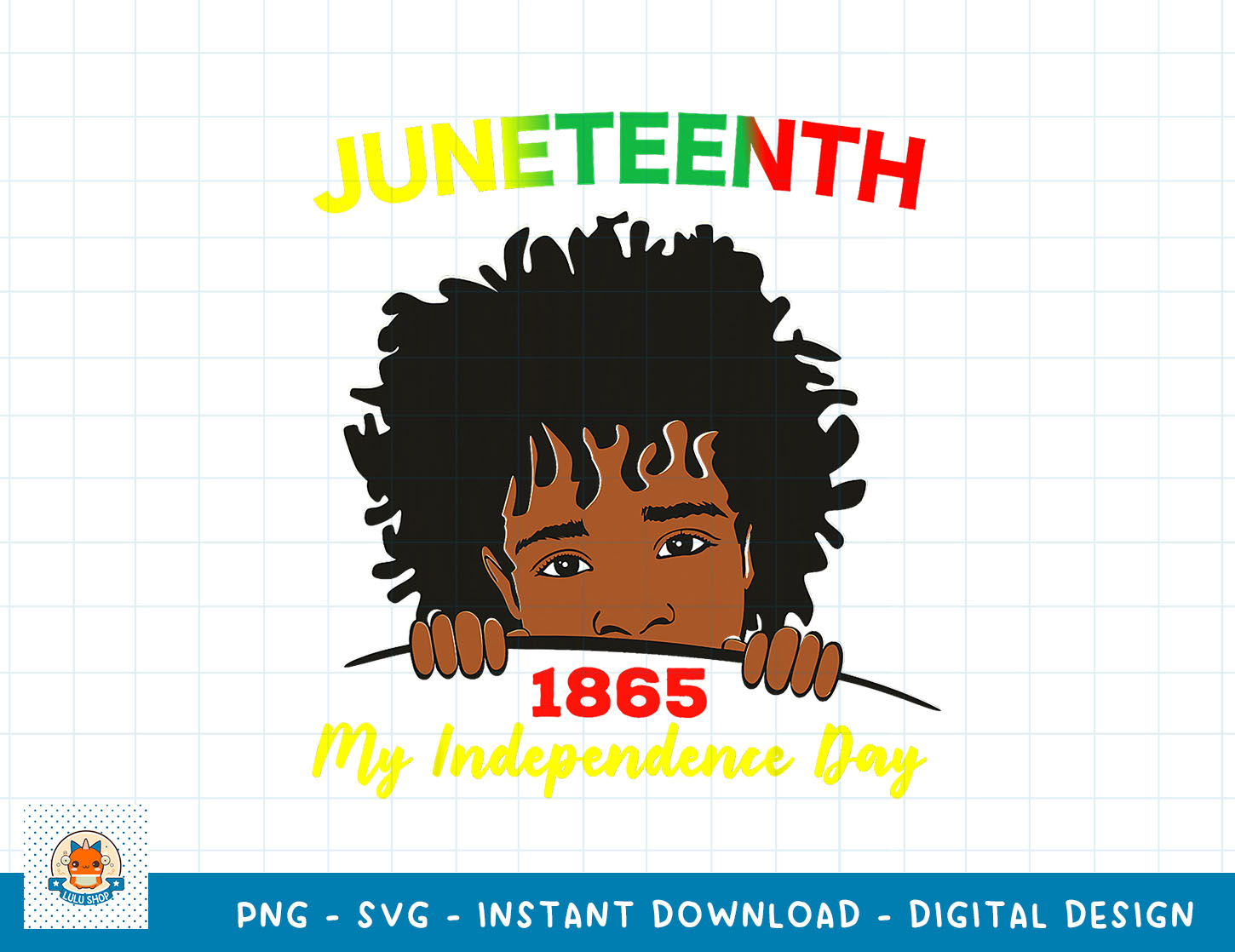 Happy Juneteenth Independence Teen Youth Afro Locs Black Boy | Inspire ...