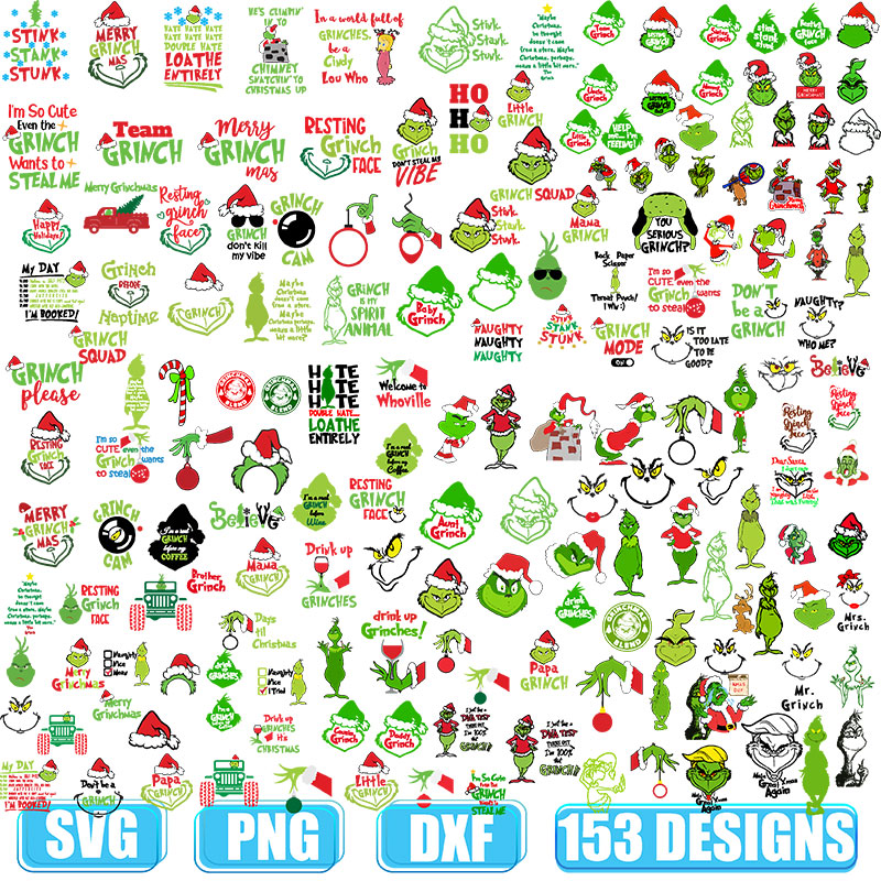 Grinch svg | Inspire Uplift