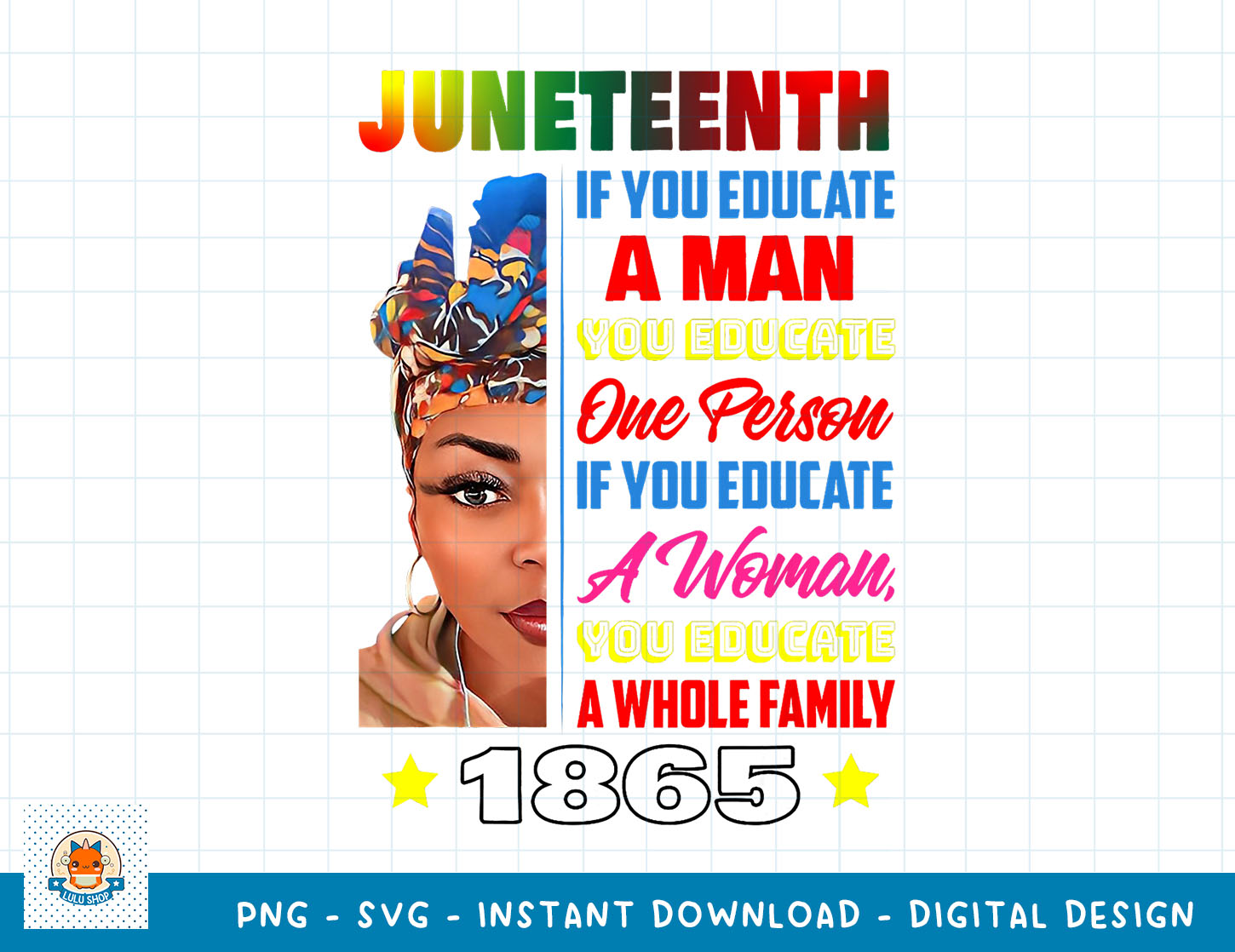 Juneteenth Celebrating Beautiful Melanin Women Freed 1865 pn | Inspire ...