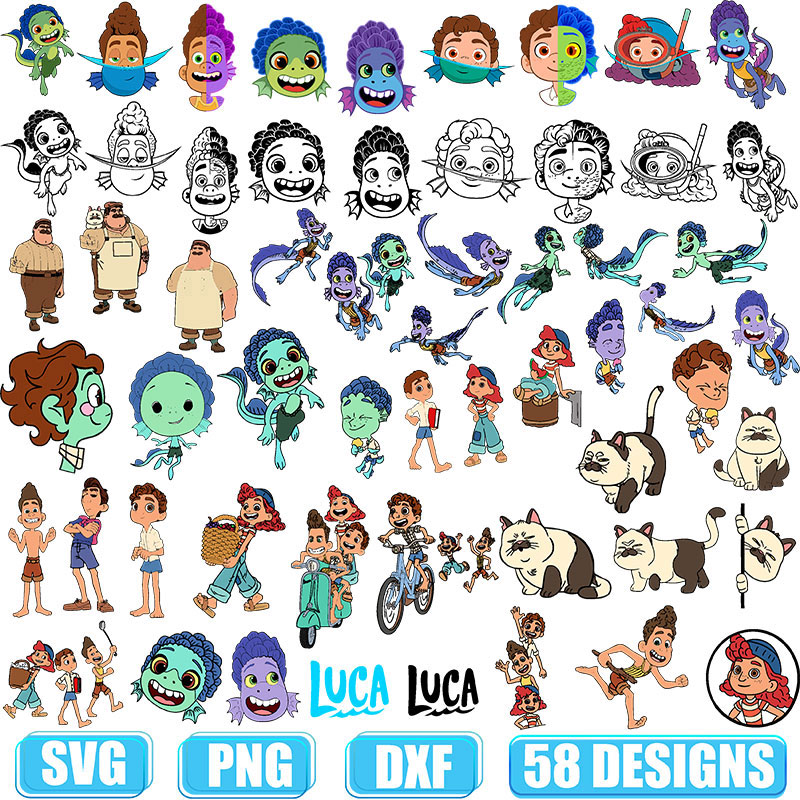 luca svg,disney luca svg,luca disney svg,Alberto,Alberto SVG | Inspire ...