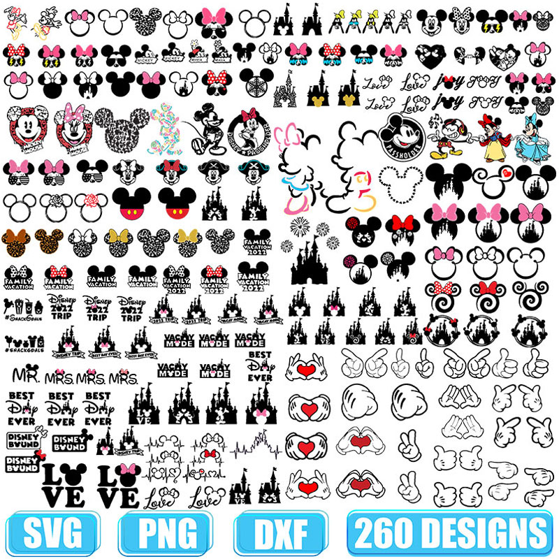 mickey mouse svg,mickey mouse svg bundle,minnie mouse svg | Inspire Uplift