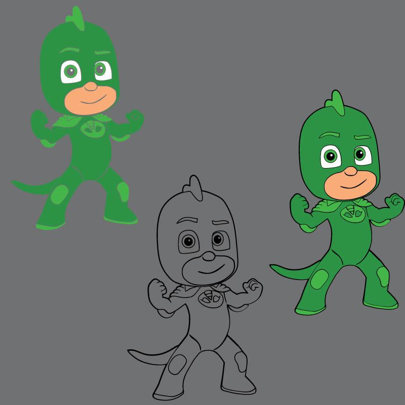 Eye Templates Pj Mask Svg