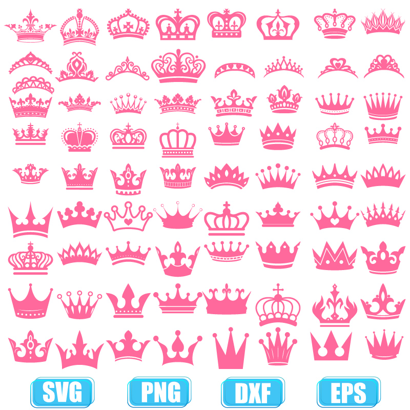 Crown SVG,Crown SVG Bundle,King Crown SVG,Queen Crown svg | Inspire Uplift