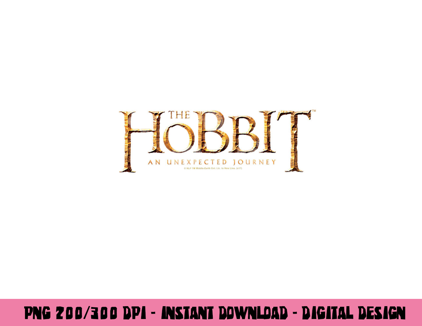 Hobbit Logo png, sublimation | Inspire Uplift