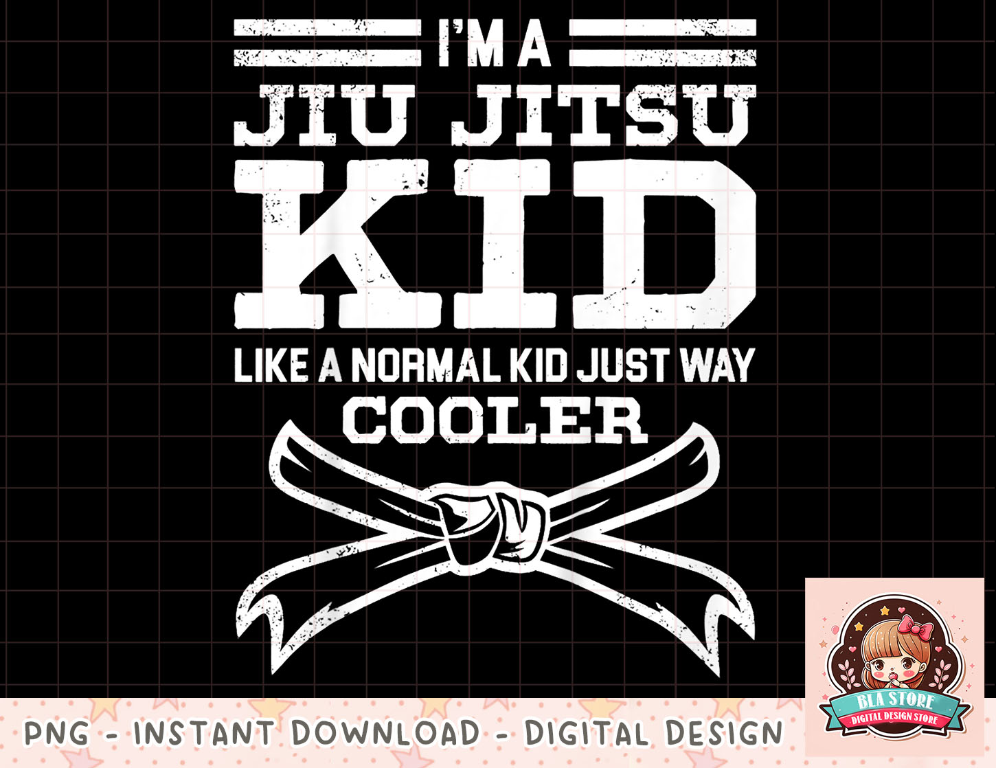 Kids Funny BJJ & MMA Design Brazilian Jiu Jitsu png, instant - Inspire ...