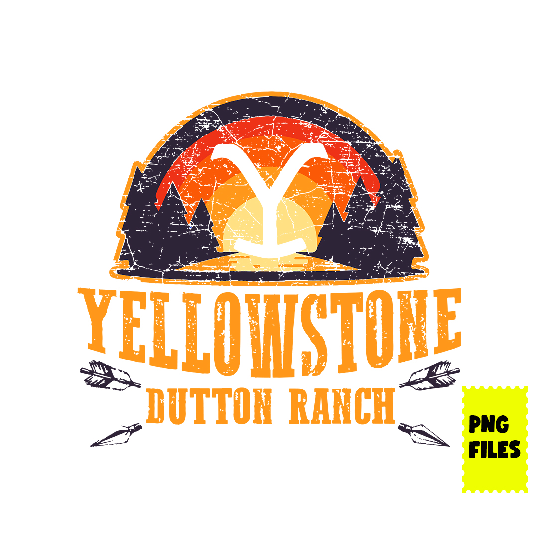 Yellowstone Vintage Png, Yellowstone Png, Dutton Ranch Png, | Inspire ...