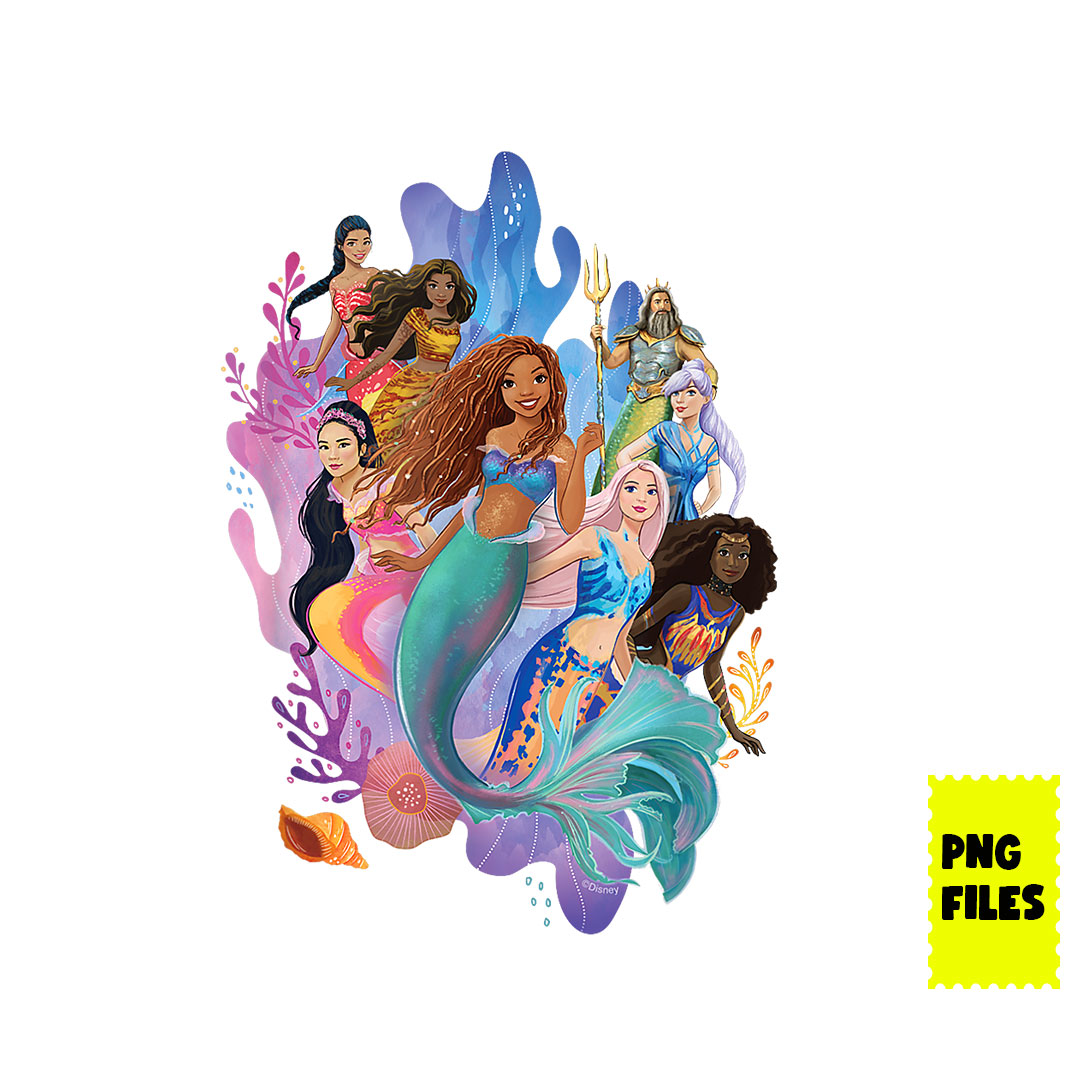 Pincess Disney Png, The Little Mermaid Png, Little Mermaid P - Inspire ...