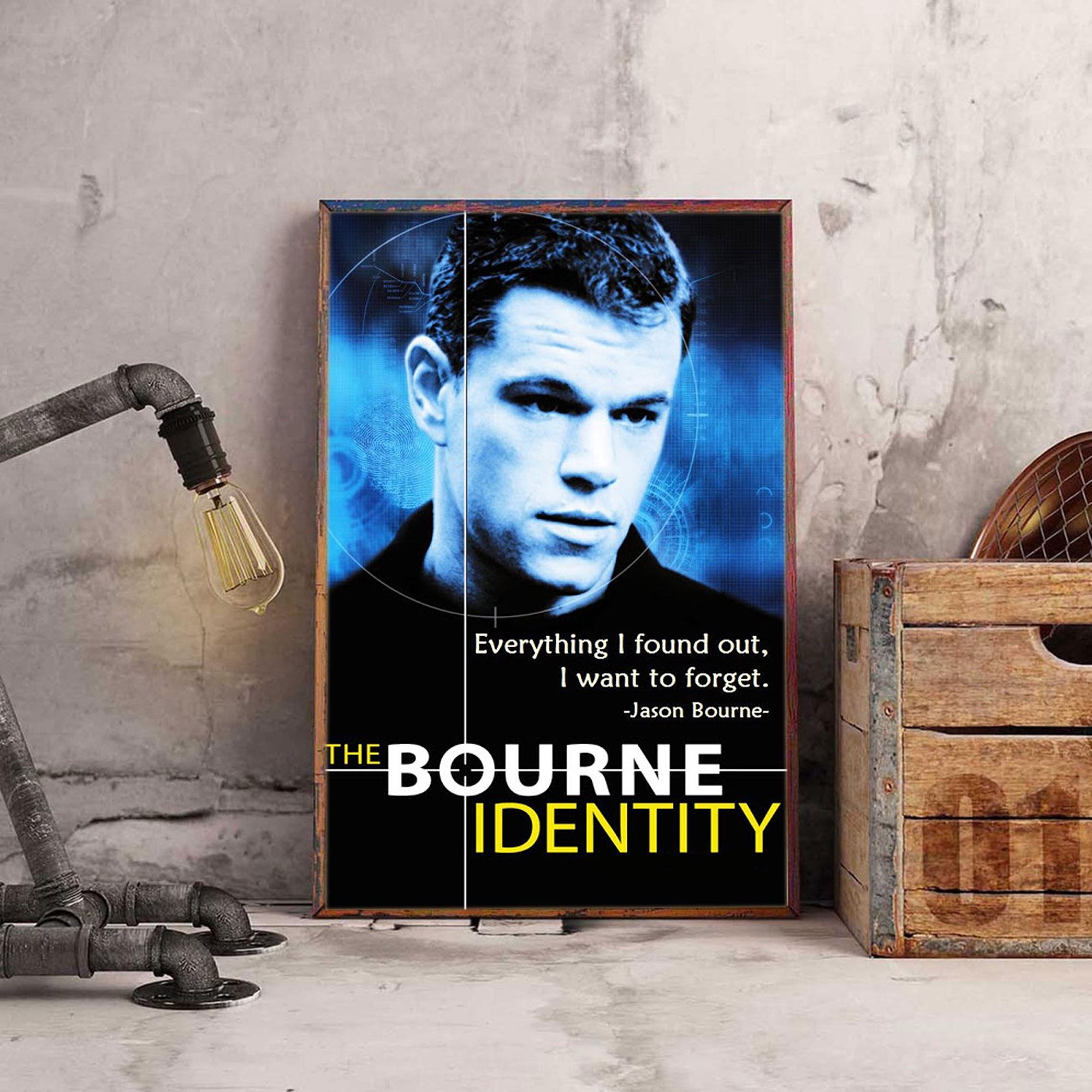 Bourne Identity Poster