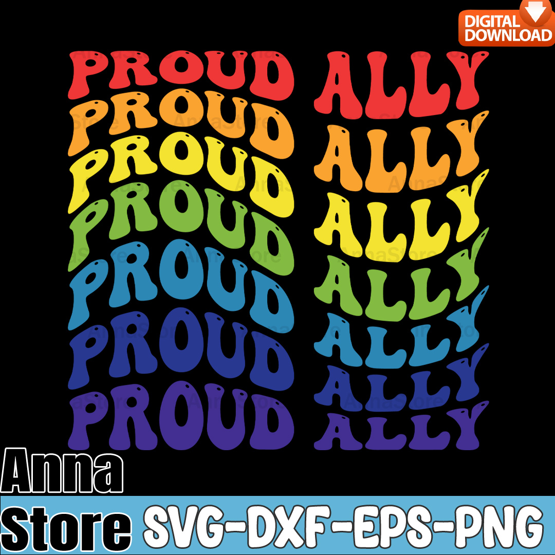 Proud Ally Svg,LGBT Day Svg,Lesbian Svg,Gay Svg,Bisexual Svg - Inspire ...