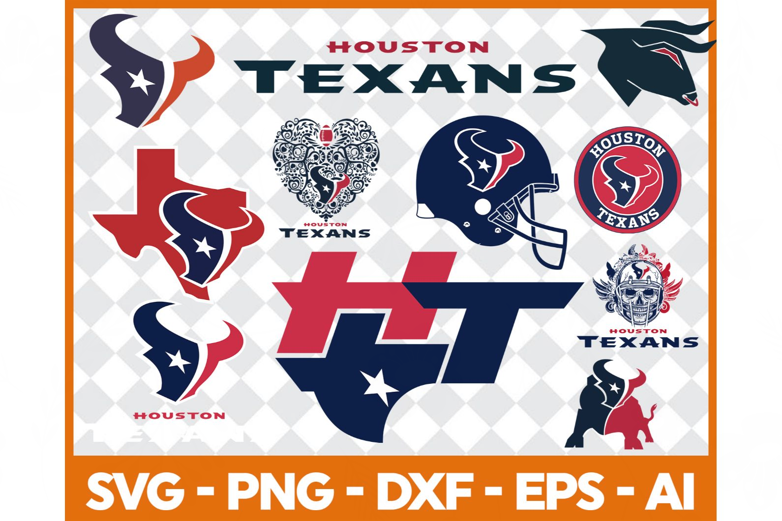 Houston Texans,nfl svg,Football svg file,Football - Inspire Uplift