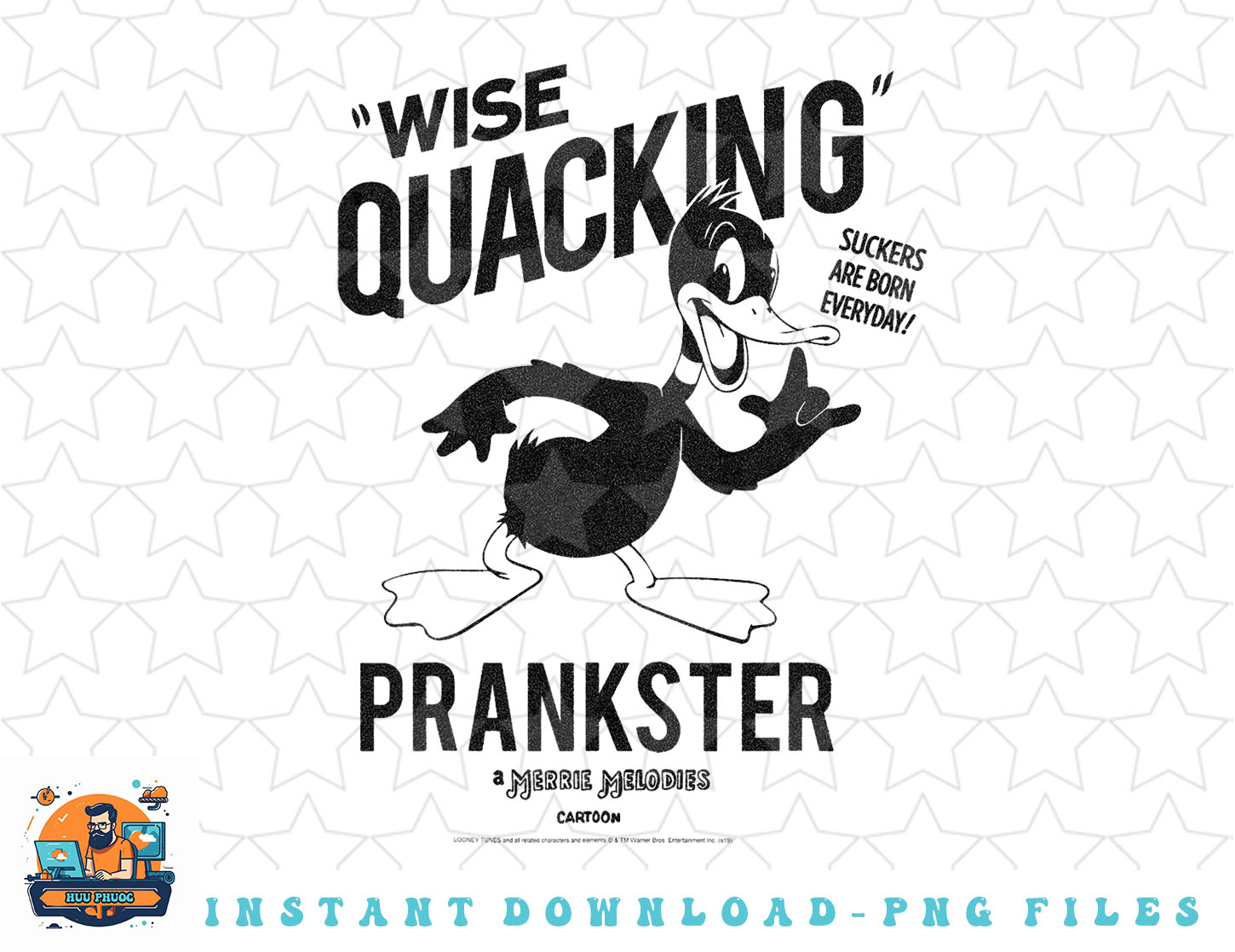 Looney Tunes Daffy Duck Wise Quacking Prankster png, sublima - Inspire ...