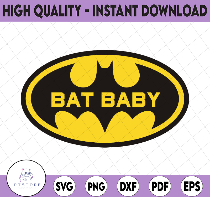 Baby Bat Man Svg, Bat baby svg, Dad Batman Svg, Logo Batman | Inspire ...
