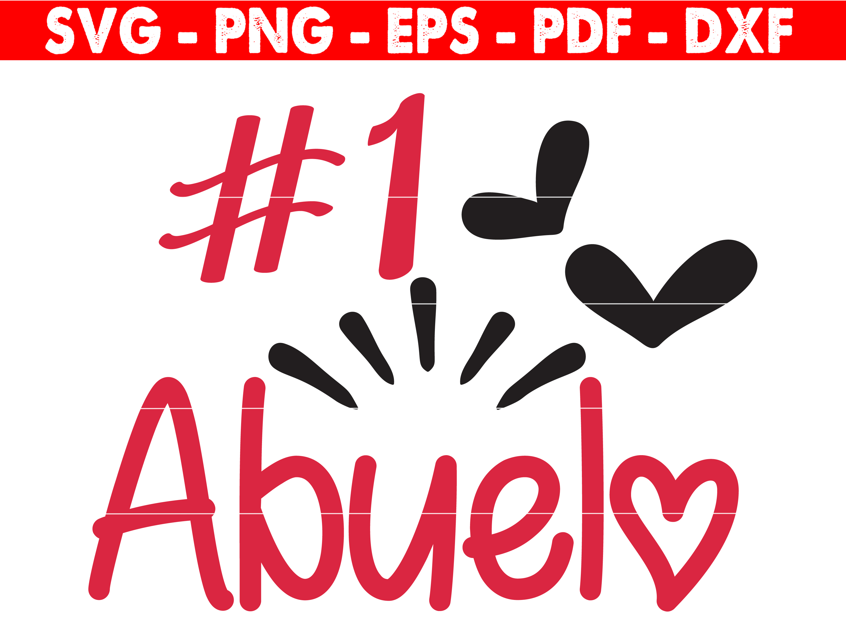 No1 Abuelo Svg, Abuelo Svg, Abuelito Svg, Grandpa Svg, Spani - Inspire ...