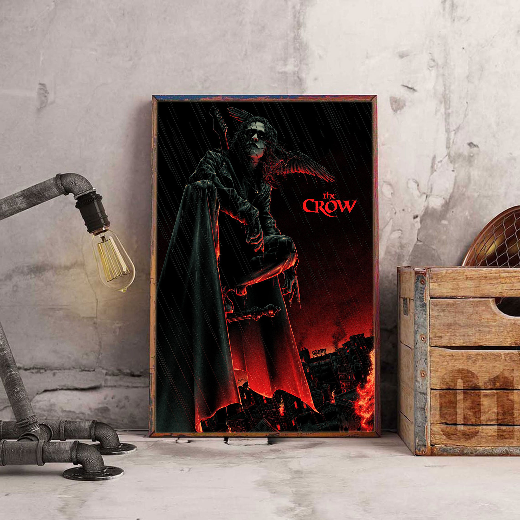 Movie Poster, The Crow Poster, Movie Decoration, Movie Home - Inspire ...