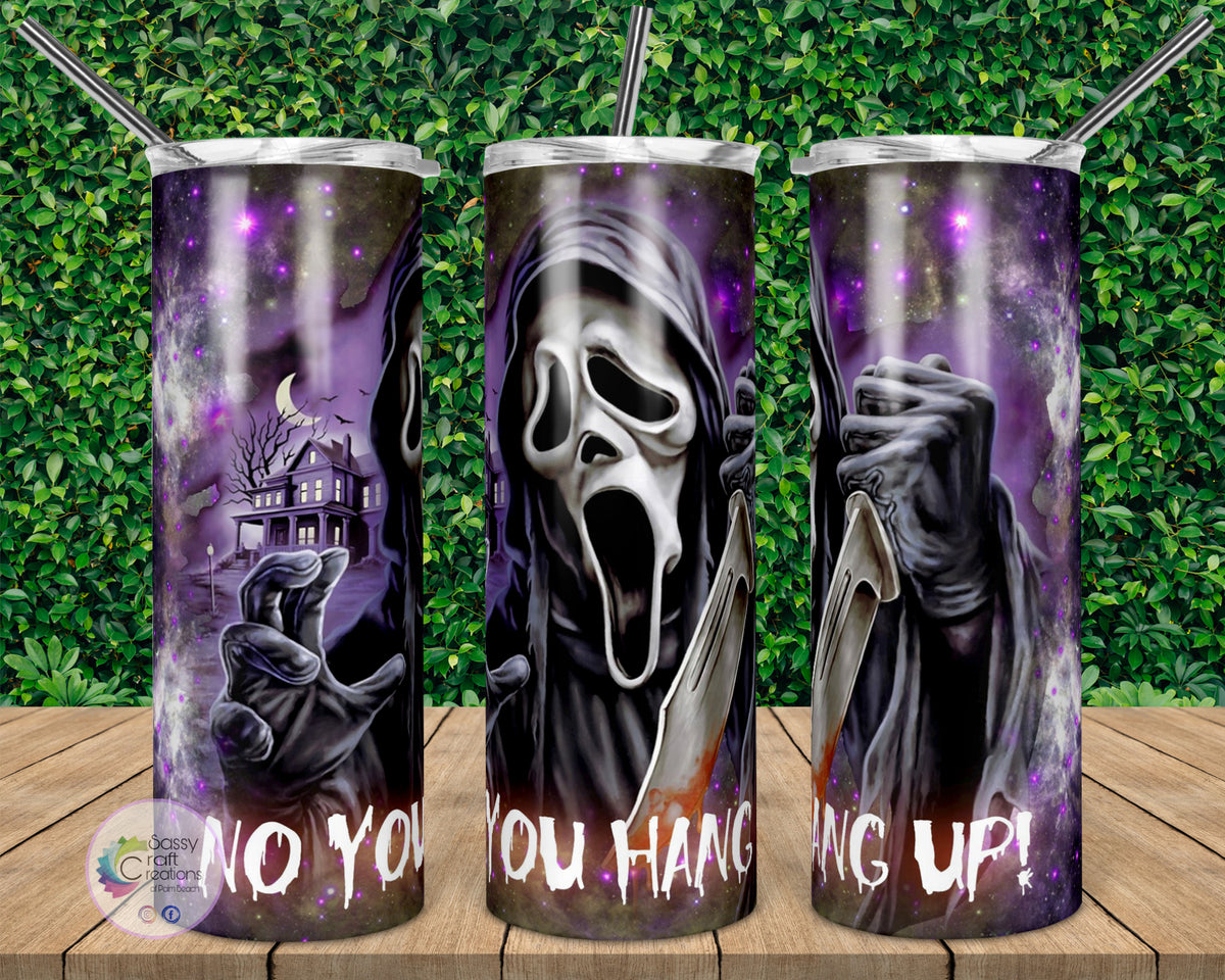 Ghostface Tumbler, Ghostface Skinny Tumbler | Inspire Uplift