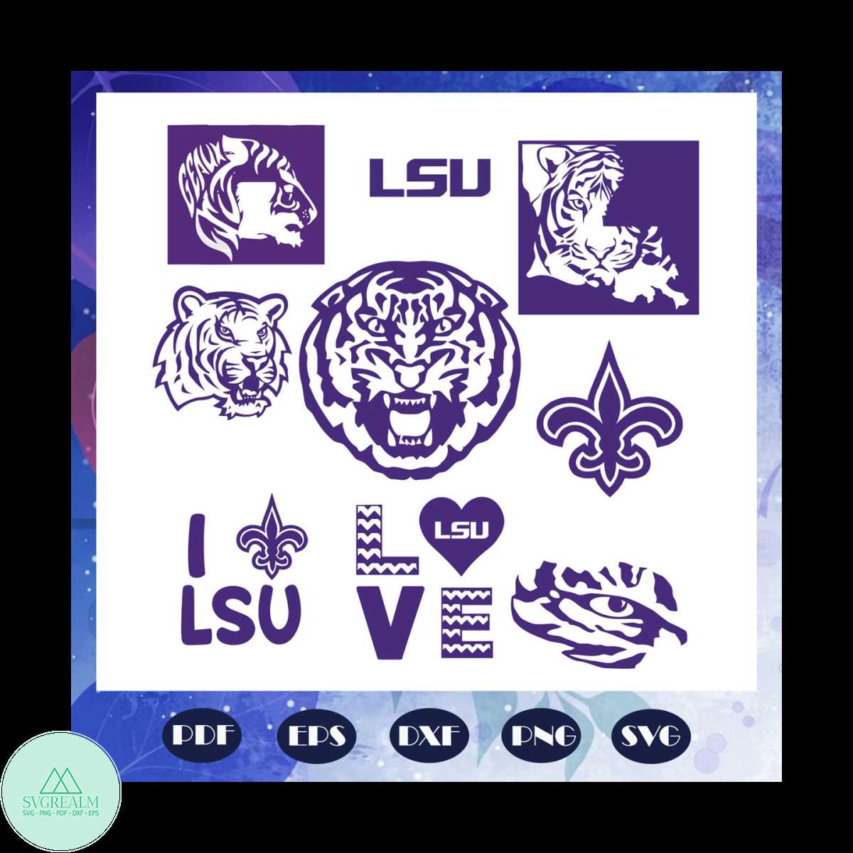 Lsu Tigers svg, lsu logo svg, LSU football svg, Louisiana te | Inspire ...