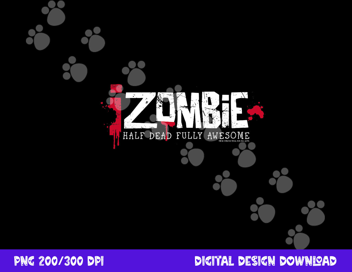 iZombie Logo png, sublimation | Inspire Uplift