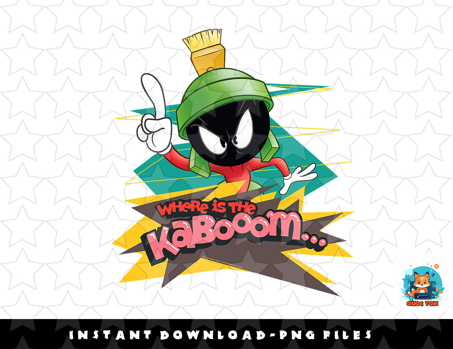 Looney Tunes Marvin the Martian Where Is the Kaboom png, sub - Inspire ...
