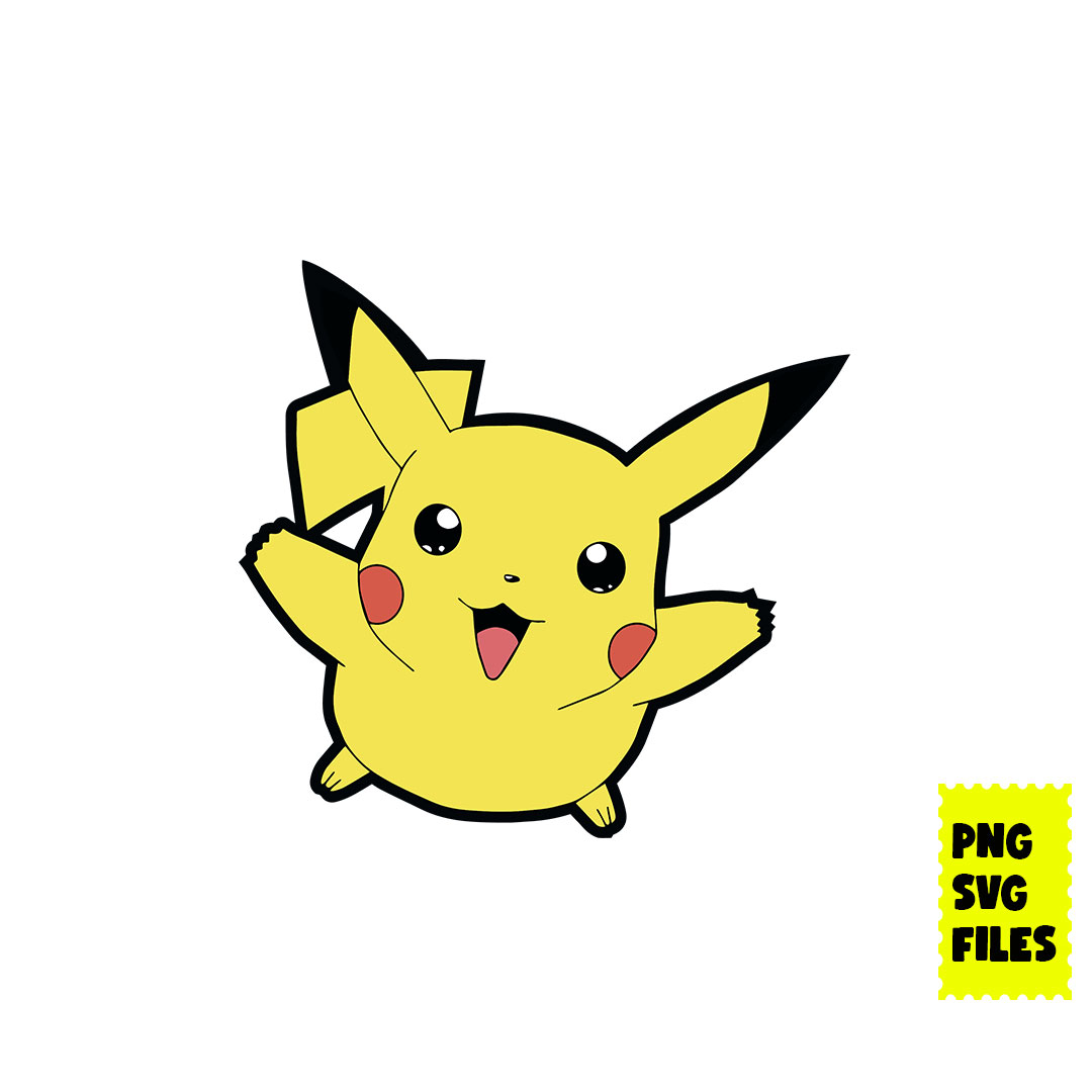 Funny Pikachu Svg, Pokemon Pikachu Svg, Pikachu Svg, Pokemon | Inspire ...