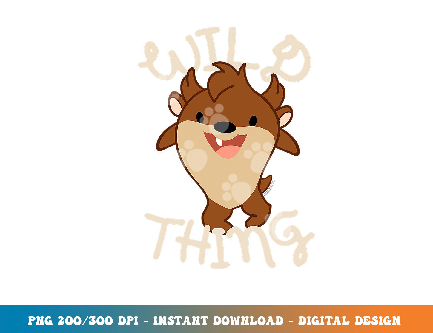 Looney Tunes Wild Thing Kid png, sublimation | Inspire Uplift