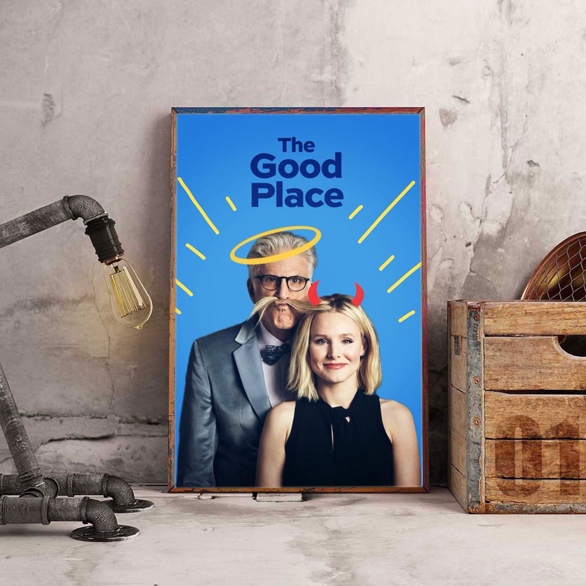 The Good Place Poster, The Good Place Wall Art, Movie Decora | Inspire ...