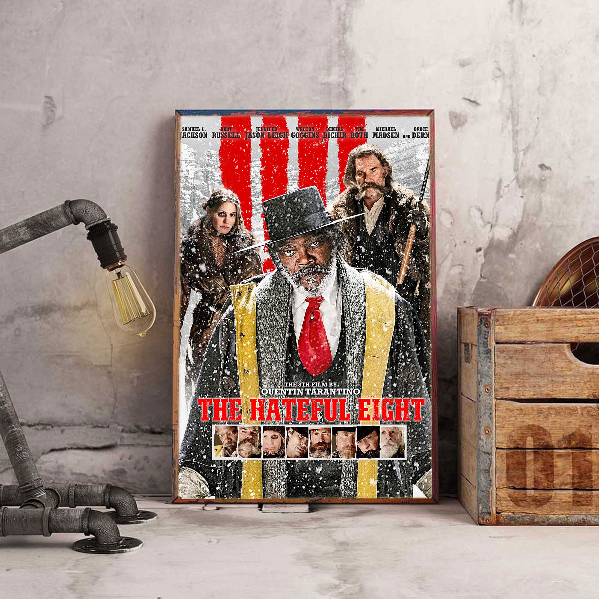 Movie Poster, The Hateful Eight Poster, The Hateful Eight Wa | Inspire ...