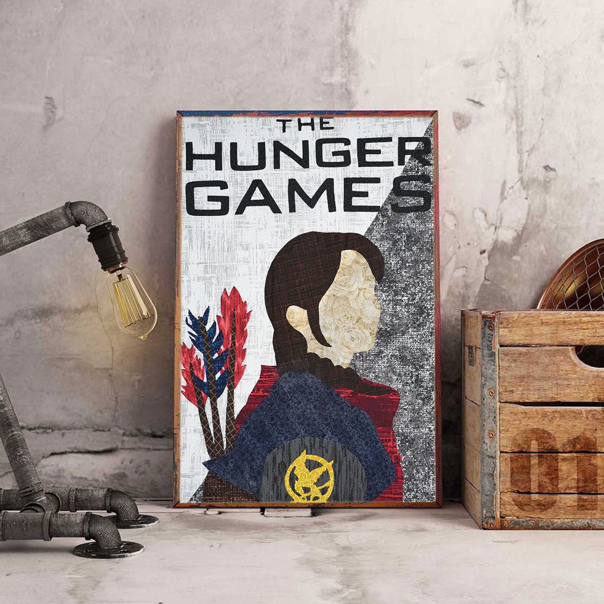 Movie Decoration, The Hunger Games Wall Art, Movie Poster, M | Inspire ...