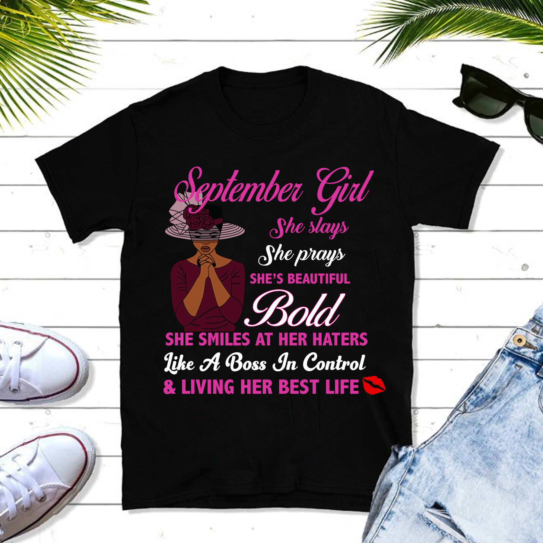 September, September girl svg, born in Septembe | Inspire Uplift