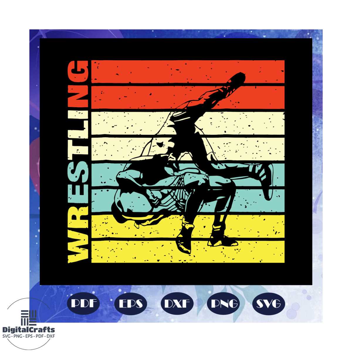 Wrestling Svg, Cool Classic Wrestling Svg, Wrestling Lover S | Inspire ...