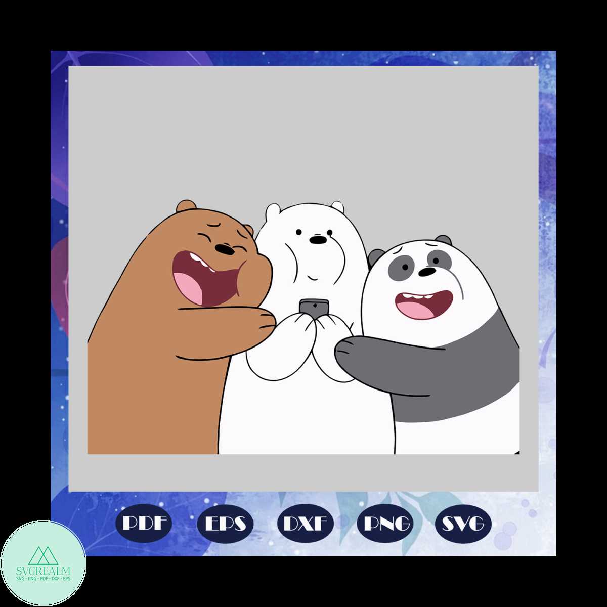 We bare bears hug svg, bare bears, bare bear svg, bare bear - Inspire ...