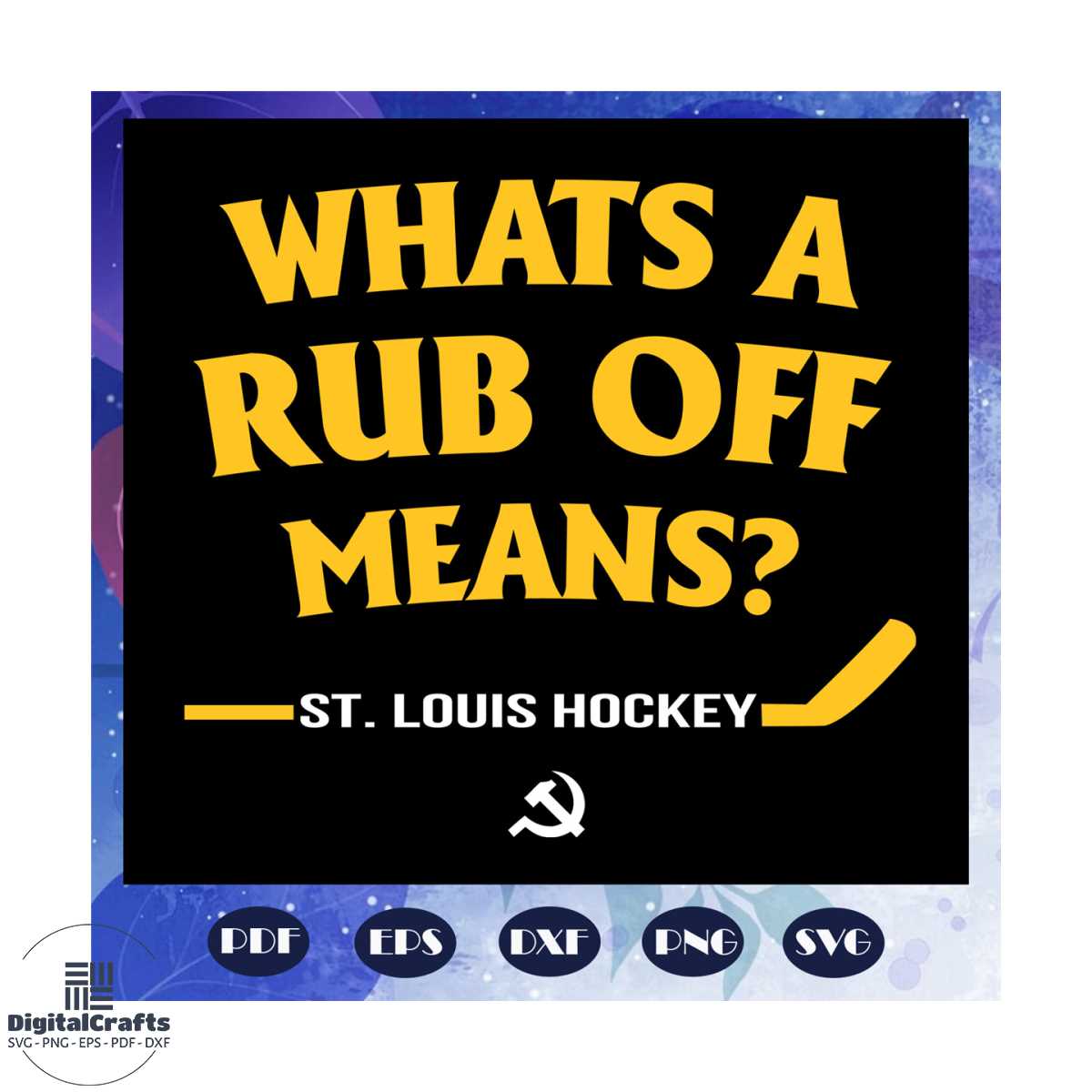 Whats a rub off means st louis hockey svg, St louis cardinal | Inspire ...