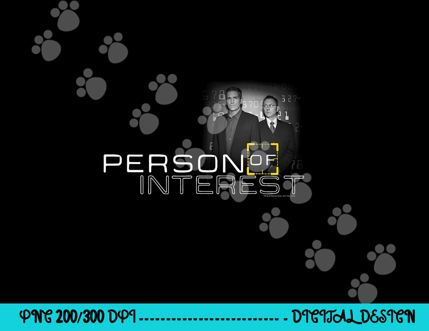 Person of Interest Logo png, sublimation - Inspire Uplift
