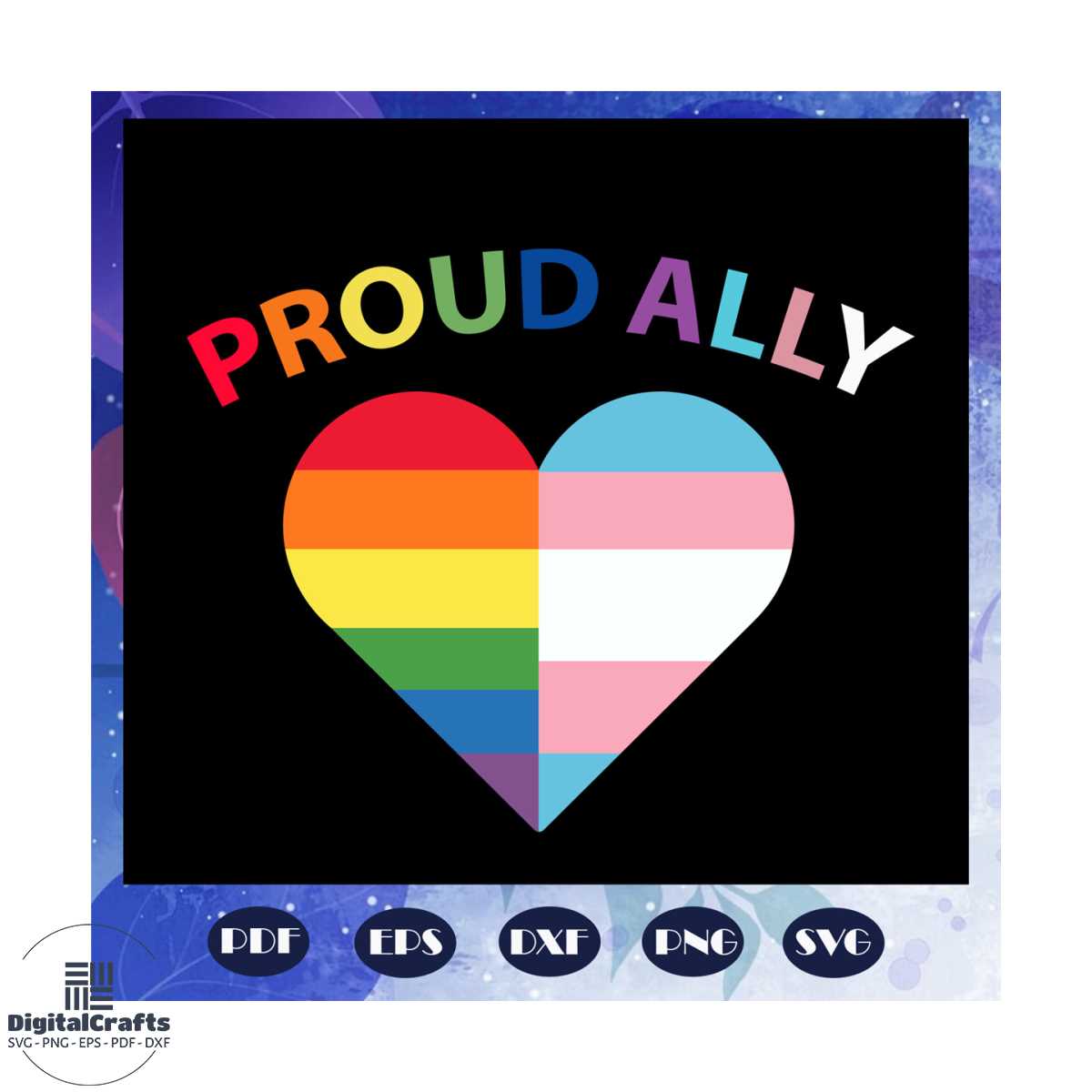 Proud ally, lesbian gift, lgbt shirt, lgbt pride, gay pride | Inspire ...